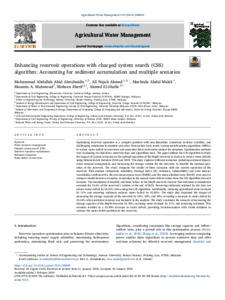 Enhancing reservoir operations with charged system search (CSS) algorithm: Accounting for ...